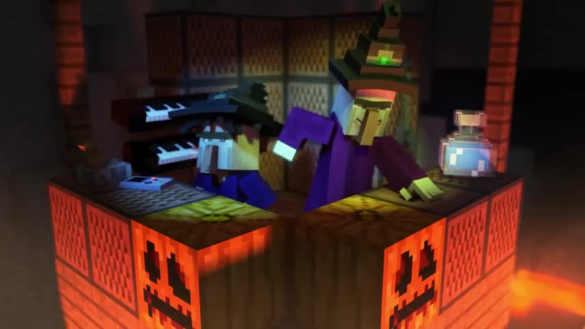 Witch Encounter - Minecraft Animation by Slamacow - Vbox7