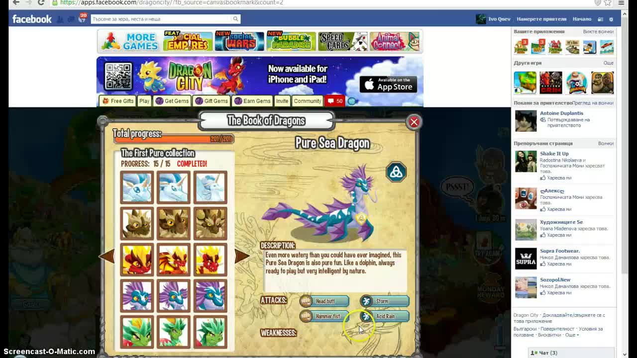 Pure Nature Dragon Dragon City